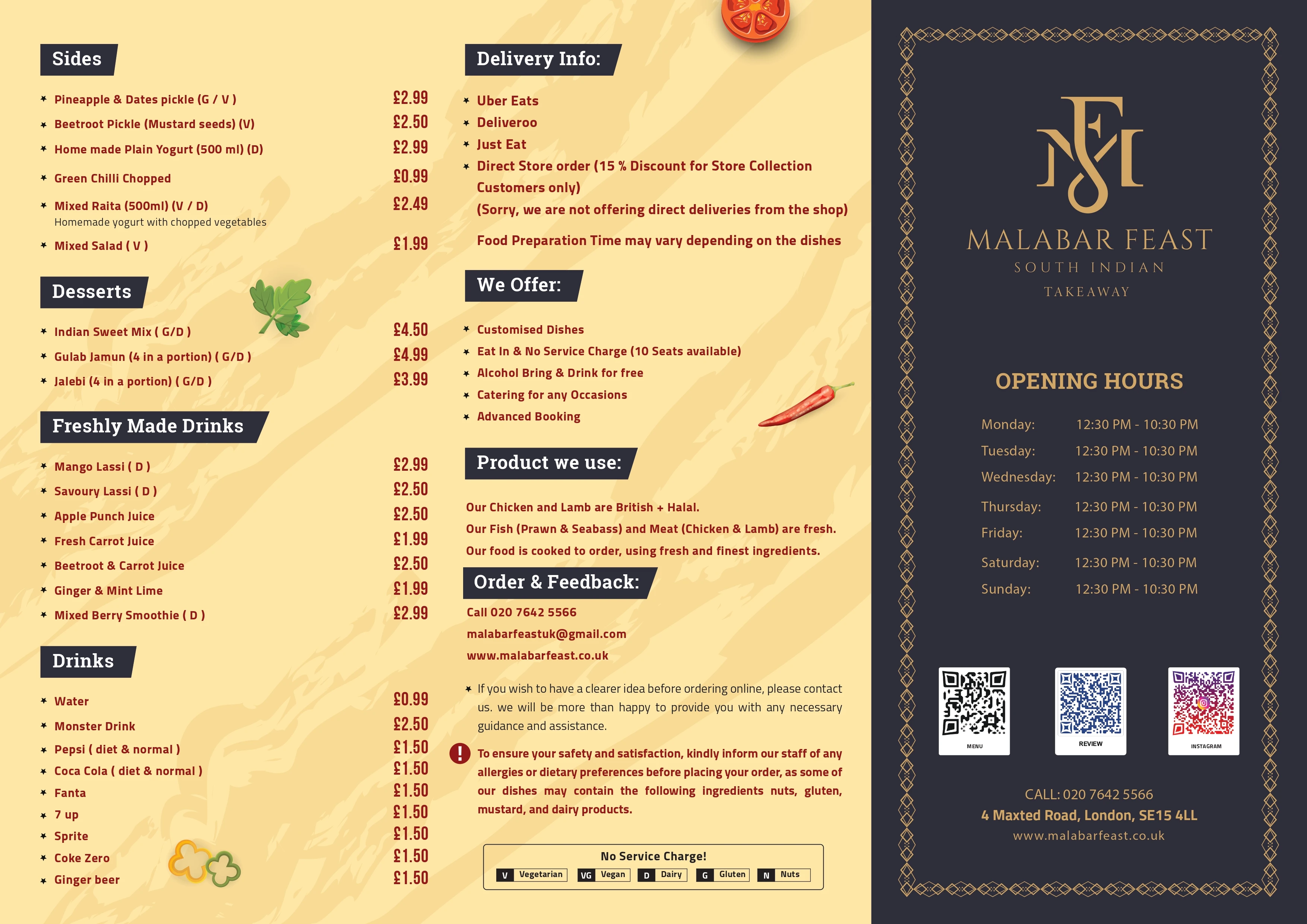 Malabar Feast - Restaurant